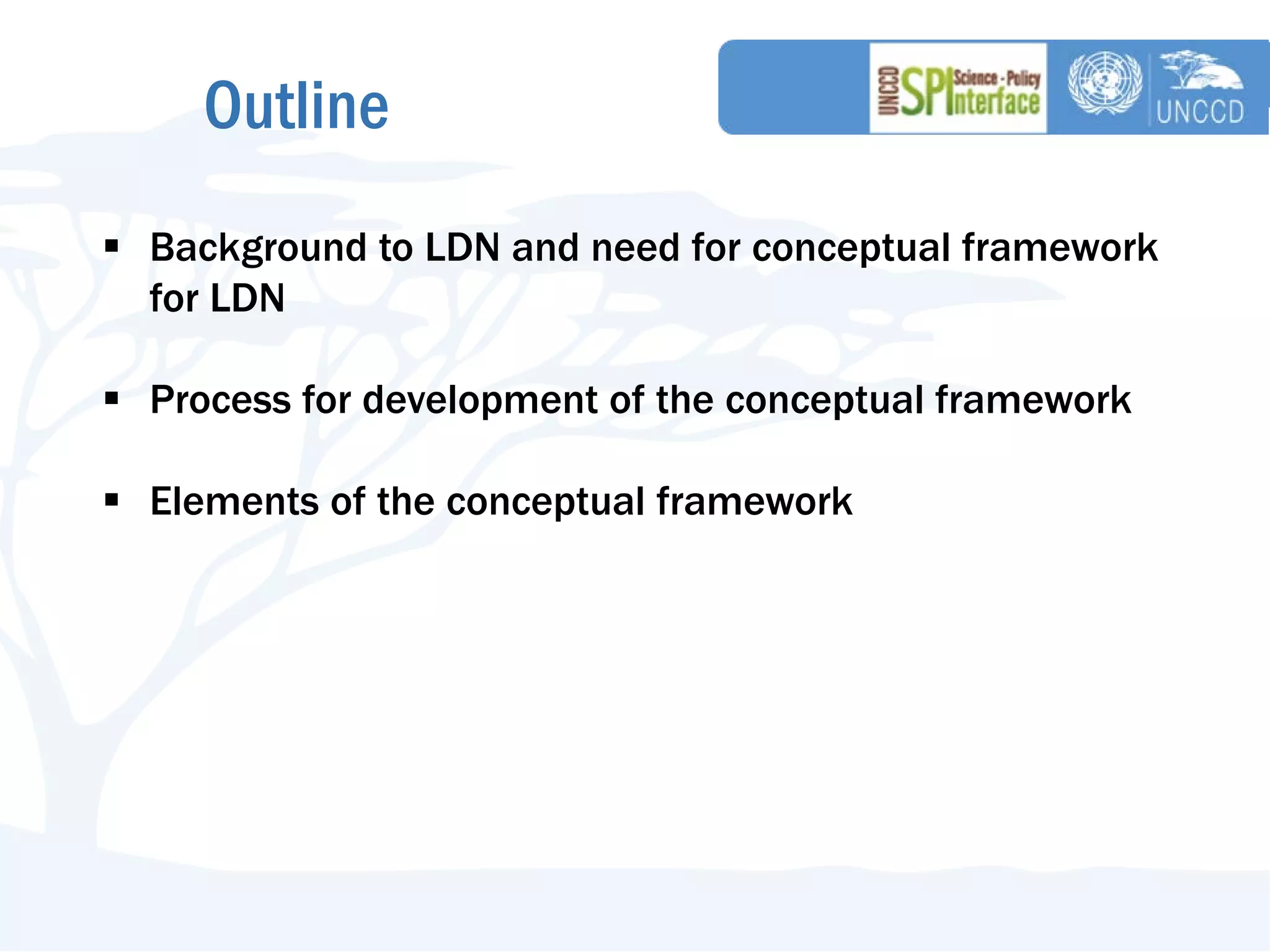 The Scientific Conceptual Framework for Land Degradation Neutrality | PDF
