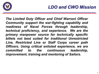 Ldo and cwo recruit your relief brief (3) | PDF