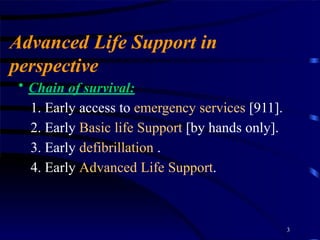 Advanced Cardiovascular Life Support :AL | PPTX