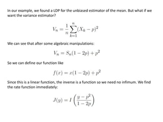 Large Deviations: An Introduction | PPT
