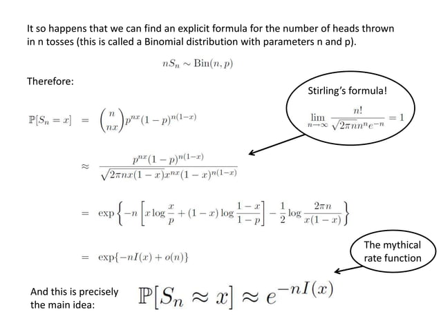 Large Deviations: An Introduction | PPTX | Physics | Science