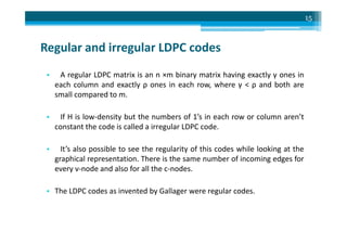 LDPC Codes | PDF | Programming Languages | Computing