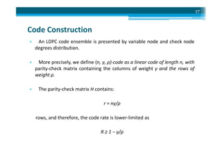 LDPC Codes | PDF