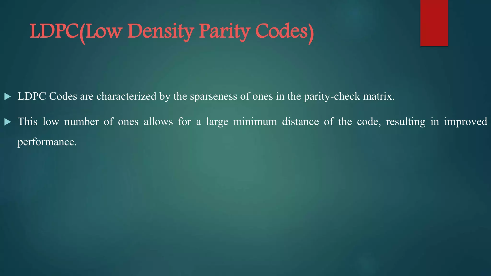 LDPC Encoding | PPTX