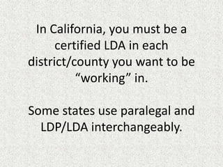 LDP Presentation | PPTX | Education