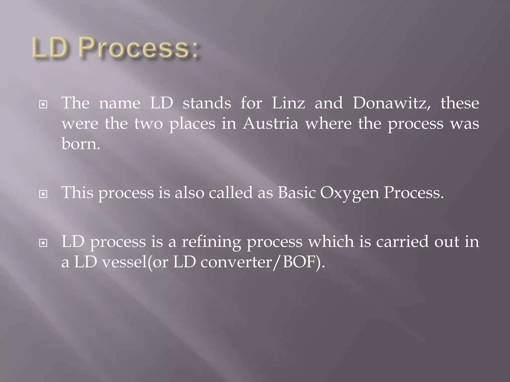 LD process | PPTX
