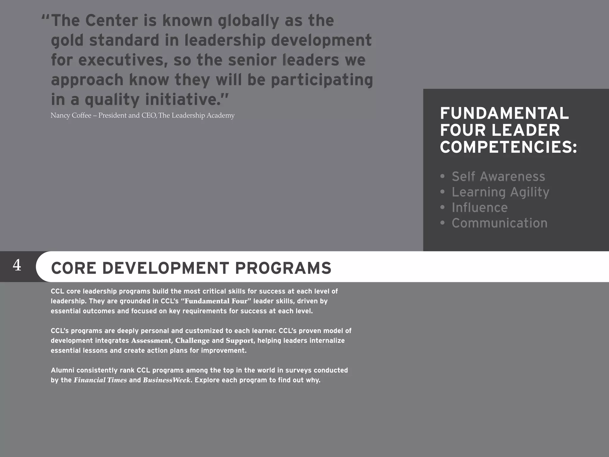 Leader Development Roadmap by CCL | PDF