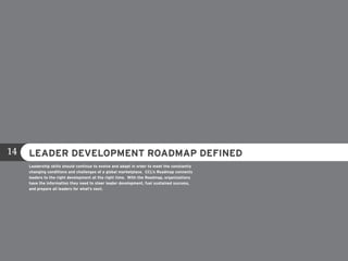 Leader Development Roadmap by CCL | PDF