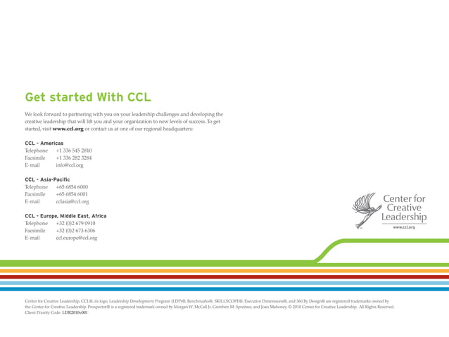 Leader Development Roadmap by CCL | PDF | Business Administration ...