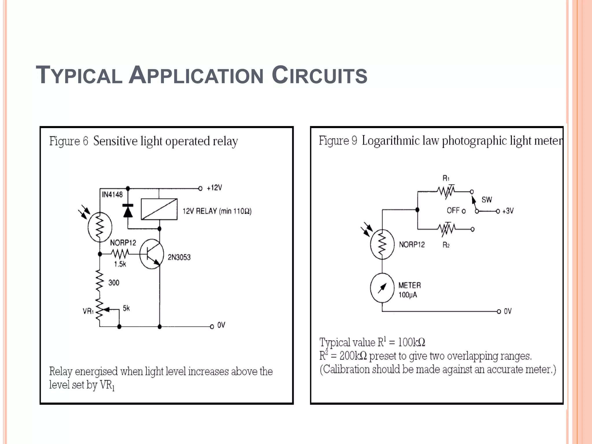 LDR ( light dependent resistor) | PPTX