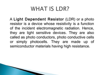 Ldrppt | PPT | Cameras and Camcorders | Consumer Electronics