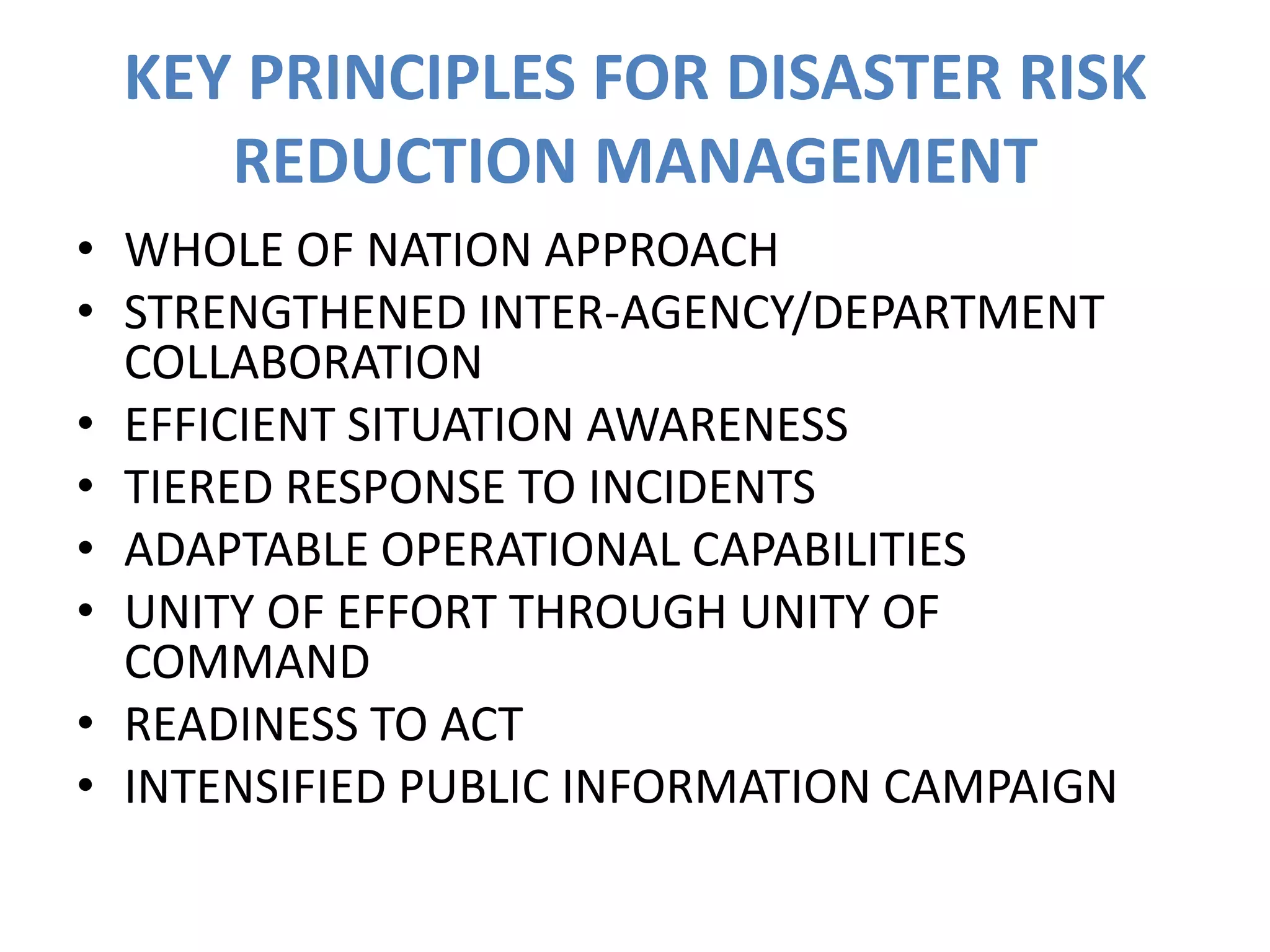 Proposed Local Disaster Risk Reduction Management Planning Process | PPTX