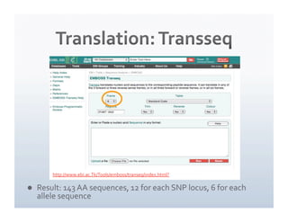 Non-synonymous SNP ID | PDF | Genetics | Science