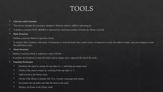 lds.pptx lds linear data structure sem 2 | PPTX