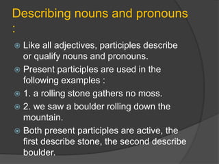 Lds non-finite verbs | PPTX
