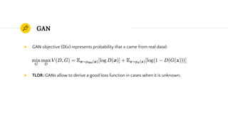 Volodymyr Lyubinets “Generative models for images” | PPT