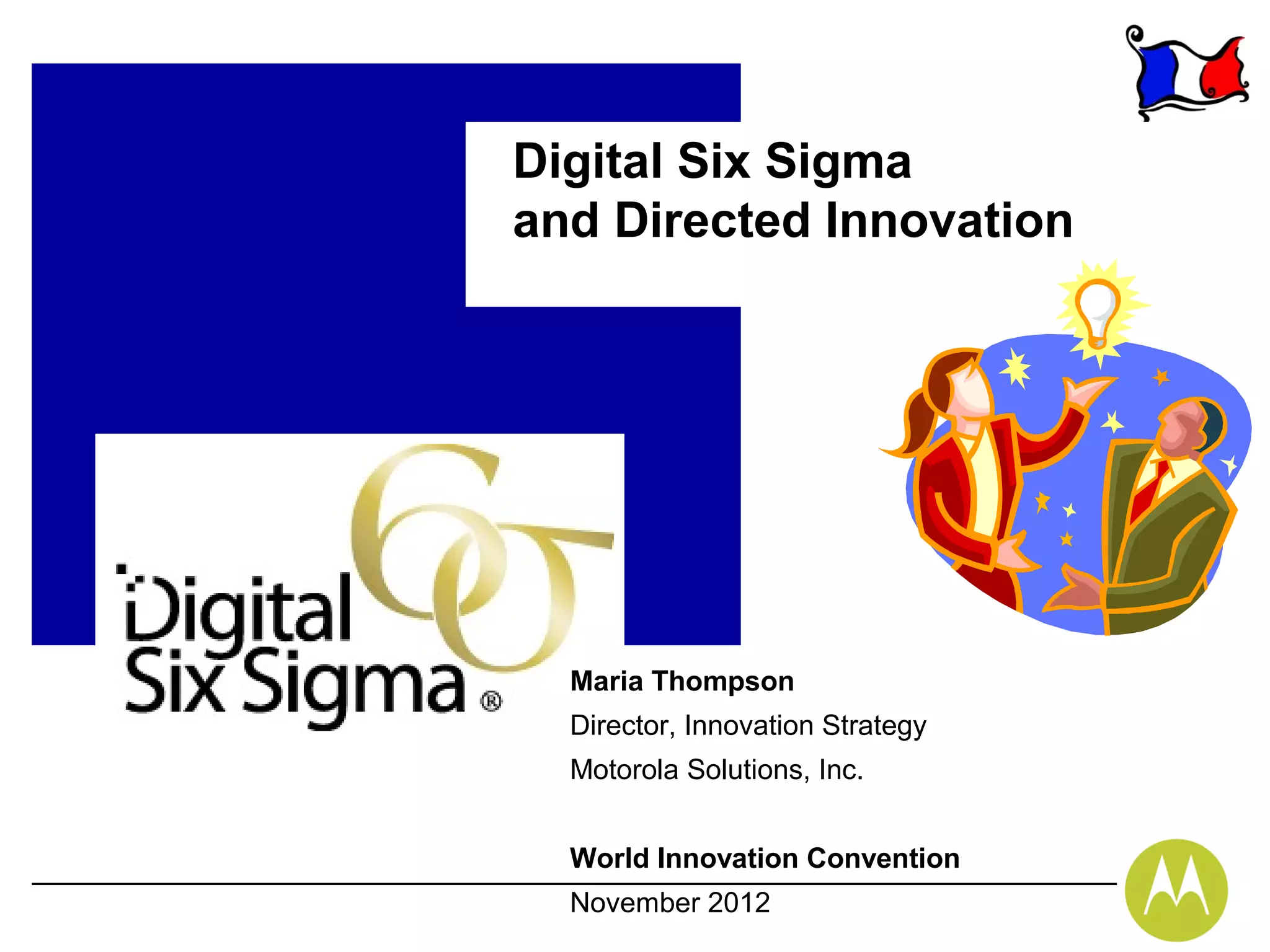 Digital Six Sigma vs Directed Innovation | PPT