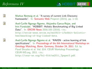 Link Discovery Tutorial Introduction | PPT