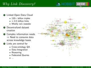 Link Discovery Tutorial Introduction | PPT
