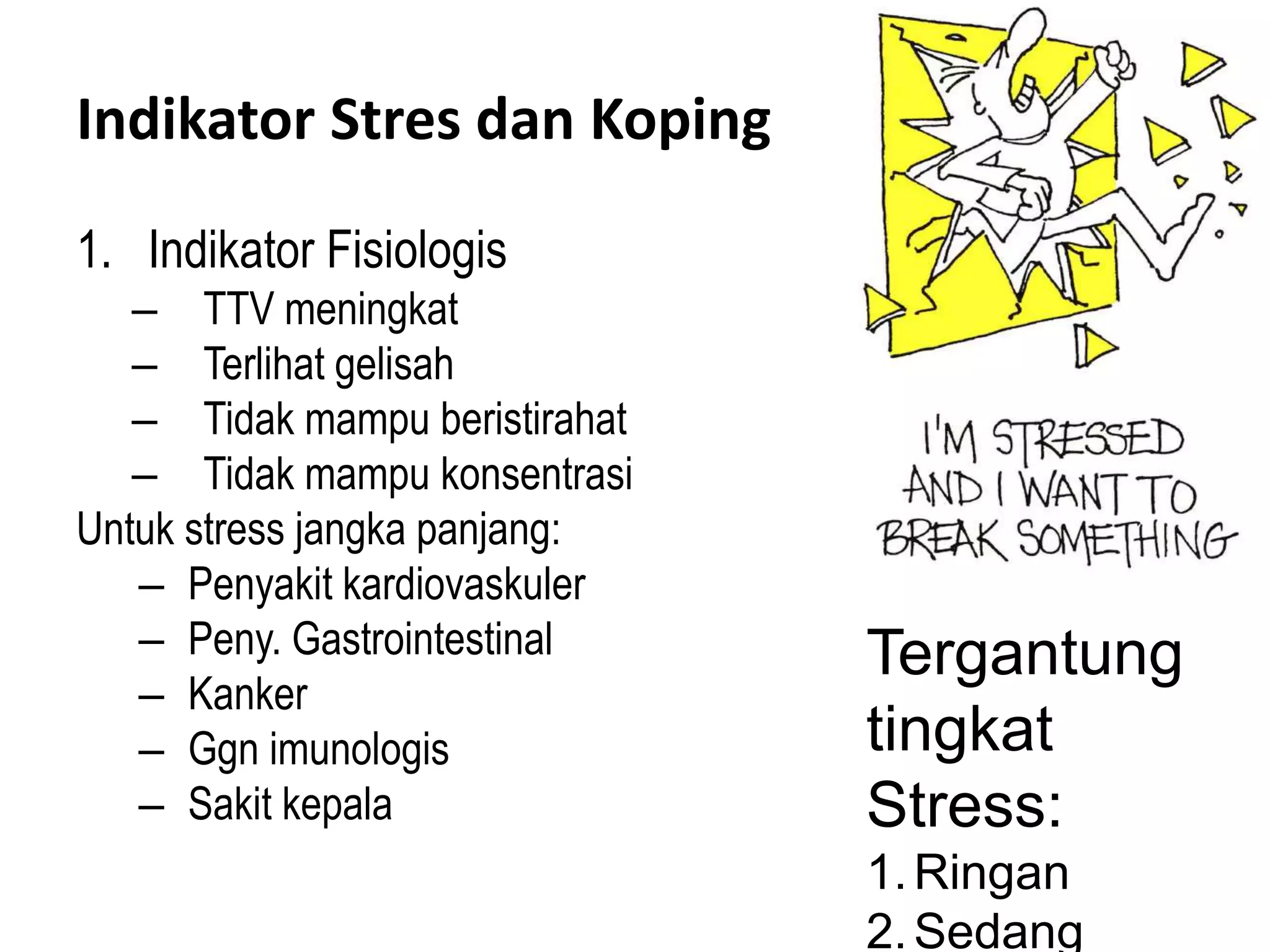 STRES, ADAPTASI, DAN HOMEOSTASIS | PPTX