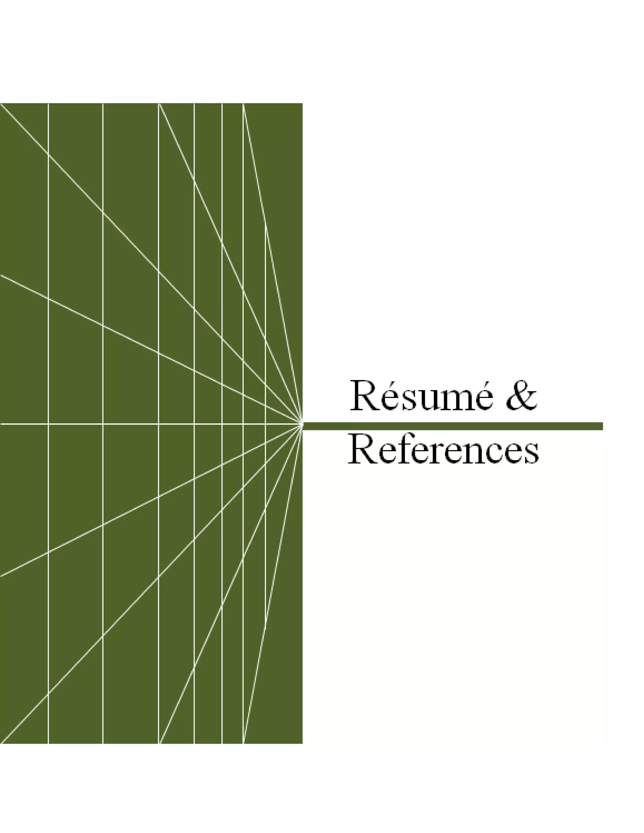 Career Portfolio Example | PDF