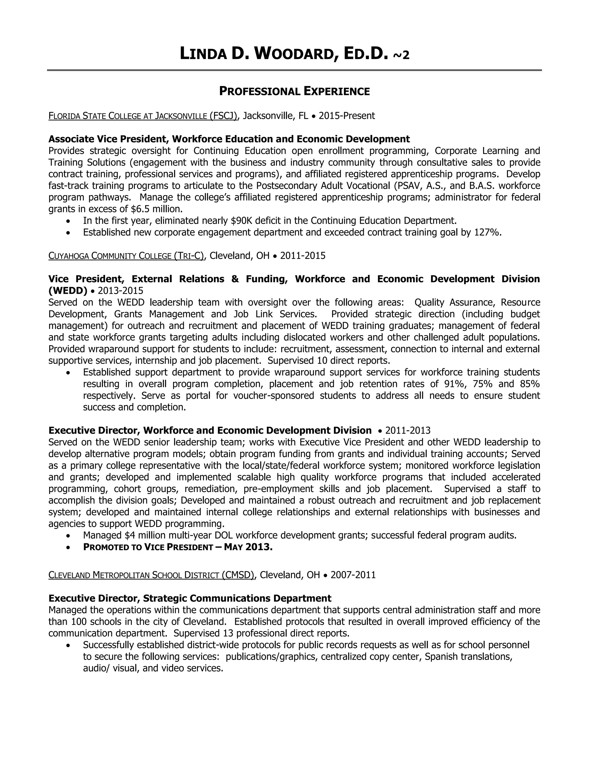 Career Portfolio Example | PDF