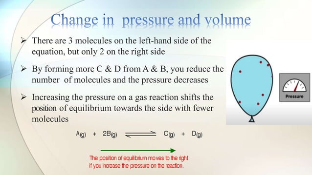 Le chatelier principles in dynamic equilibrium reactions | PPTX ...
