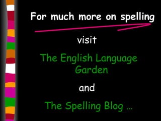Spelling words ending with -le, -el and -al. | PPT