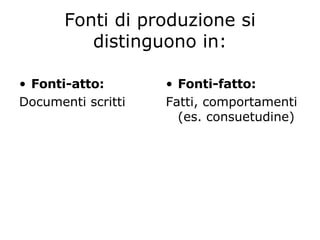 Le fonti del diritto | PPT