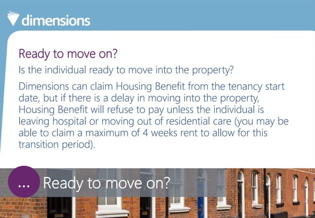 Dimensions Tenancy ready checklist | PPT