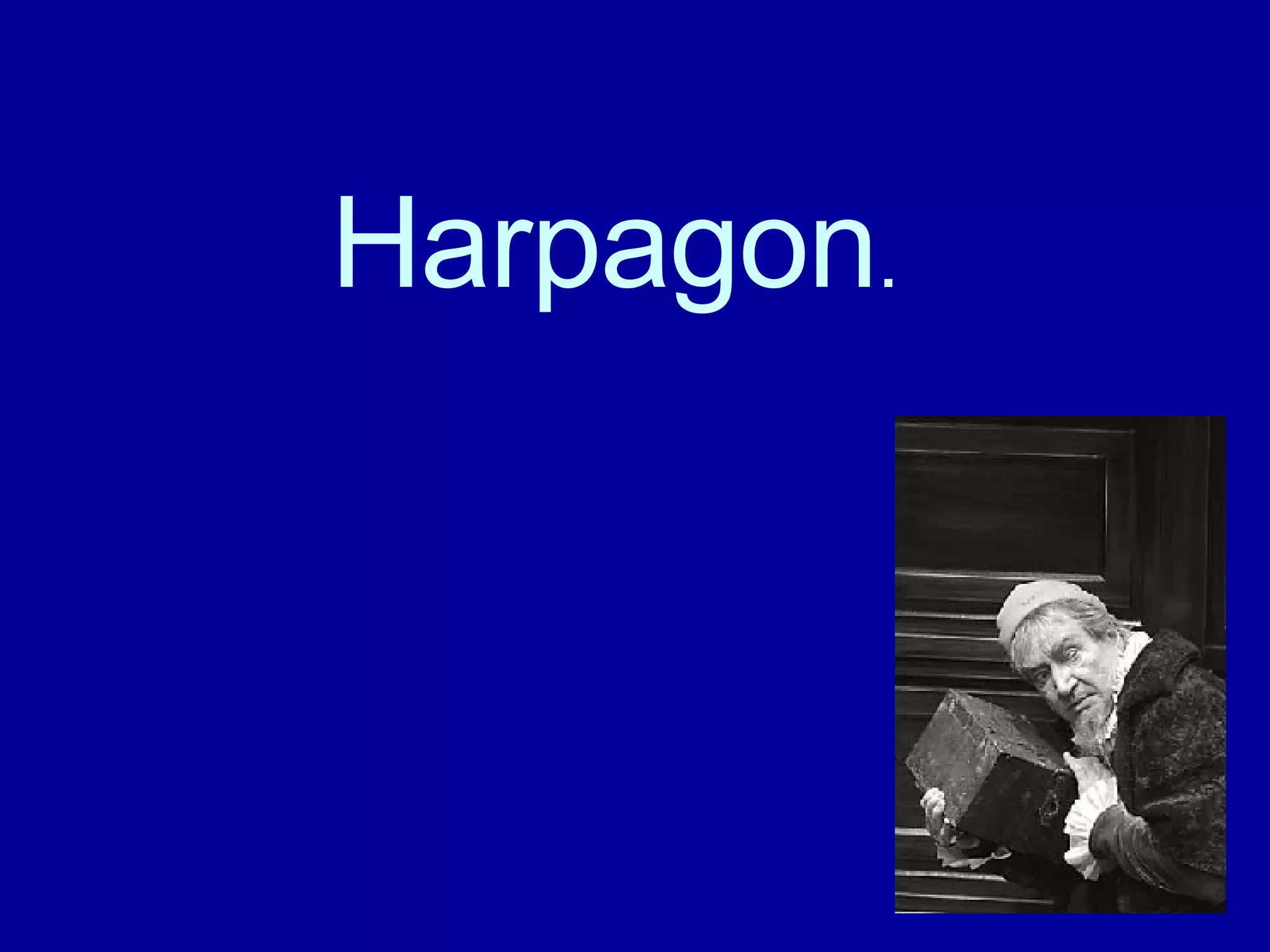 Le Portrait D’Harpagon | PPT