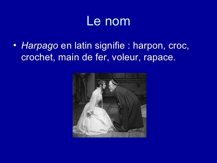 Le Portrait D’Harpagon