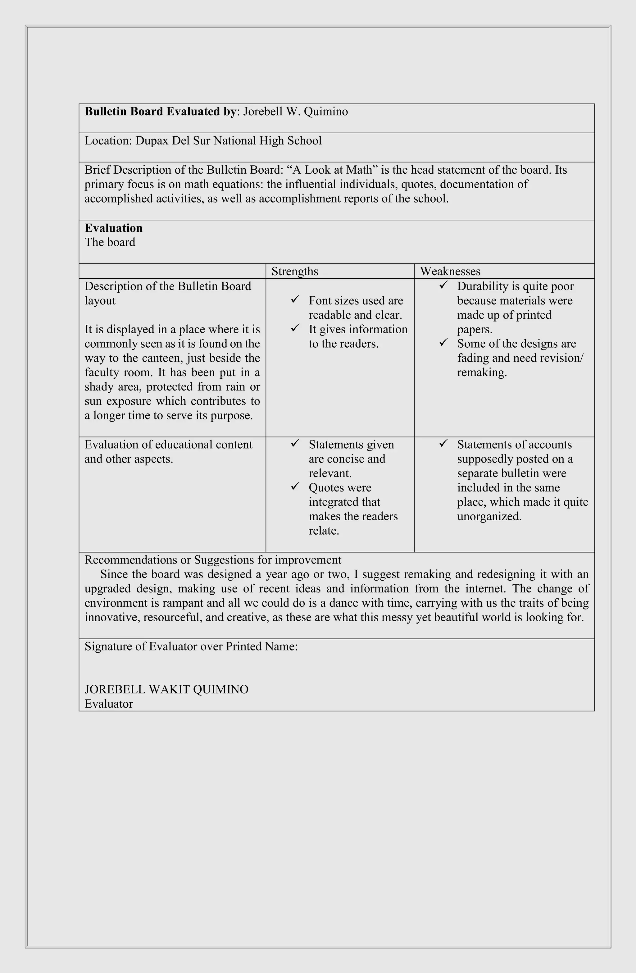 Field Study 1-Episode 1 | DOCX