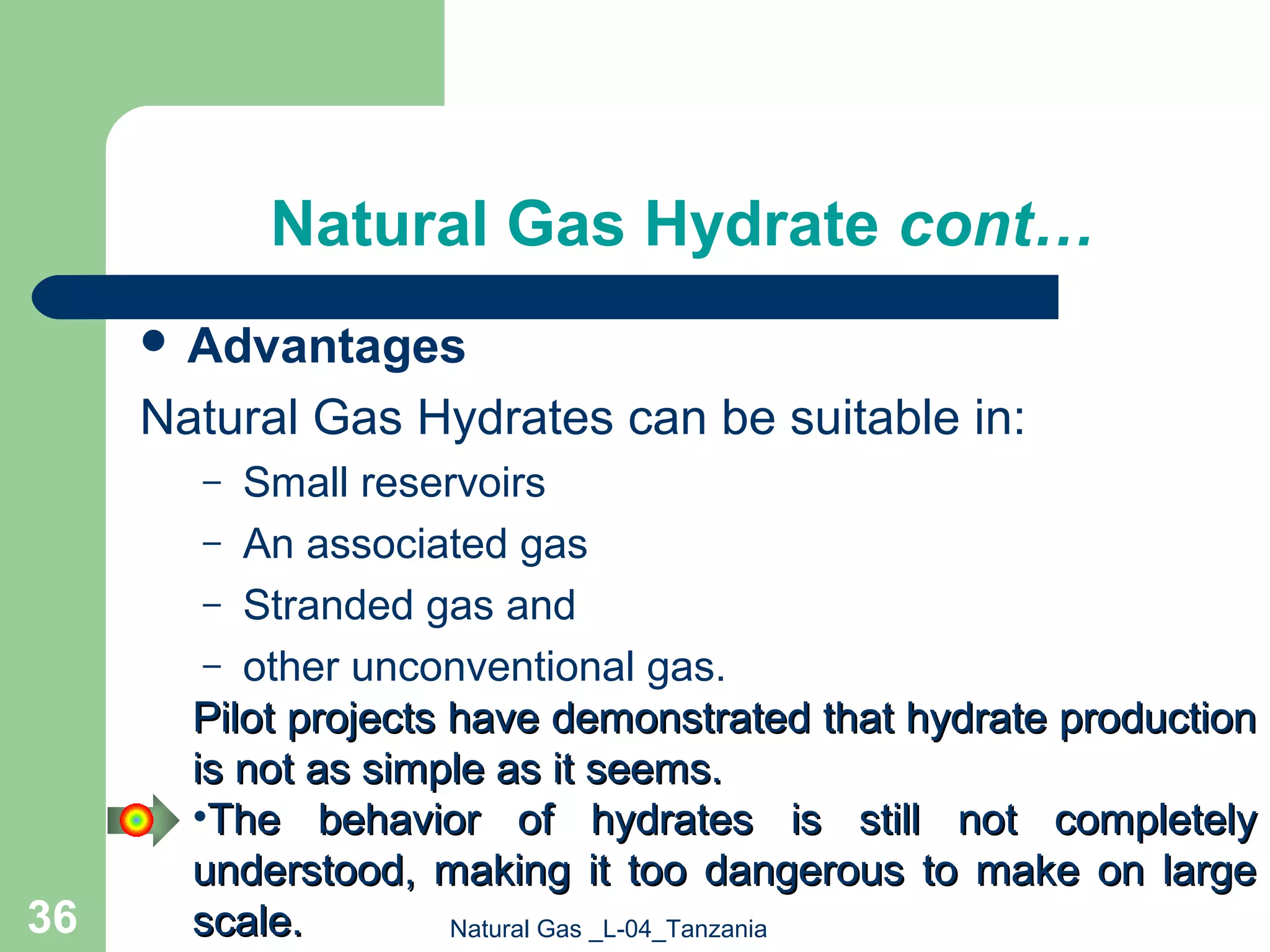Le 03 Natural Gas (NG) Transportation and Distribution | PPT