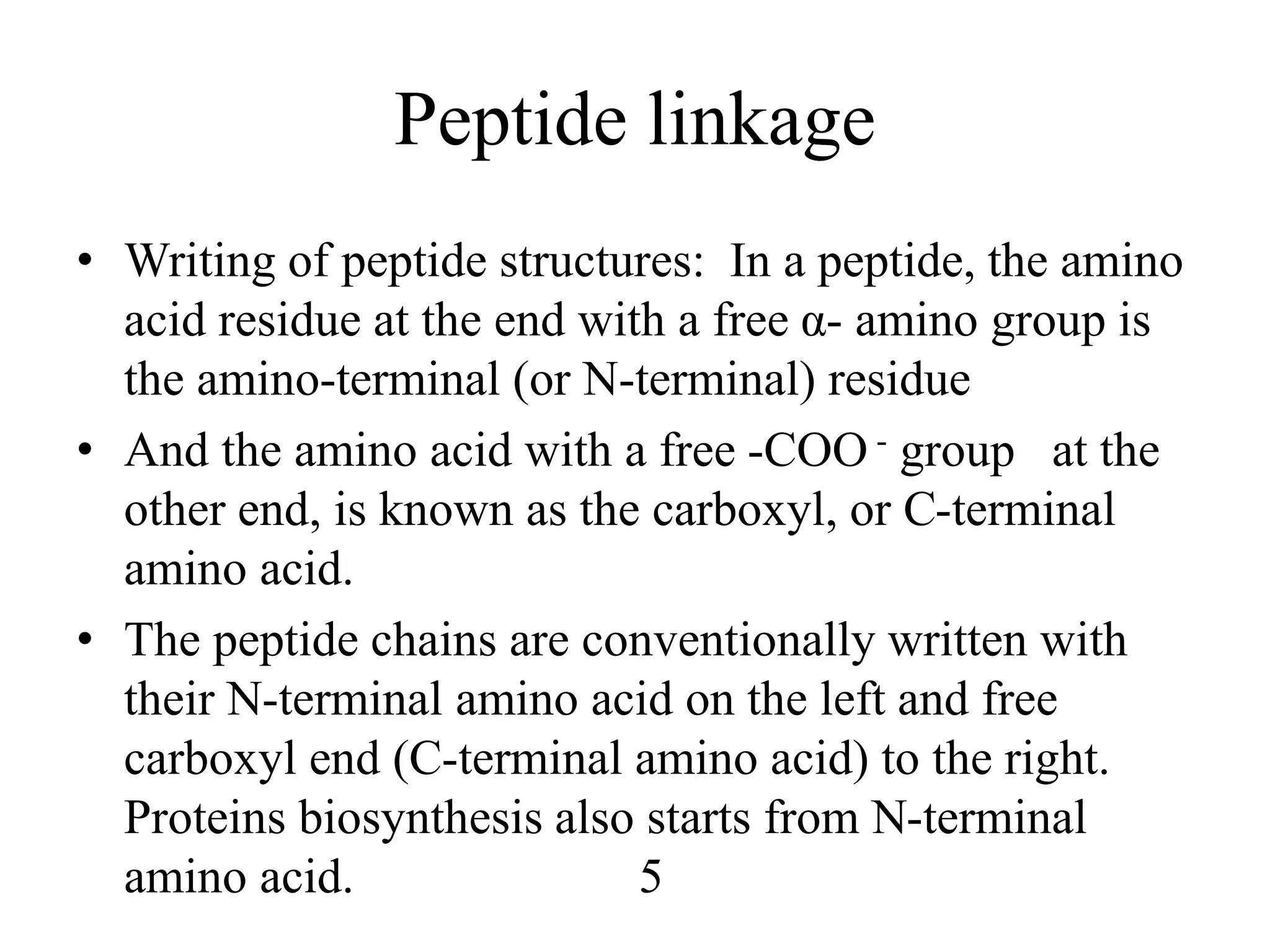 Le 17. Peptide linkage and chemical.pptx | Chemistry | Science