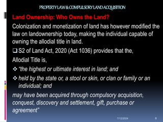 LE 352 (Lecture 1) Restrictions & Regulation of Land Development.pptx