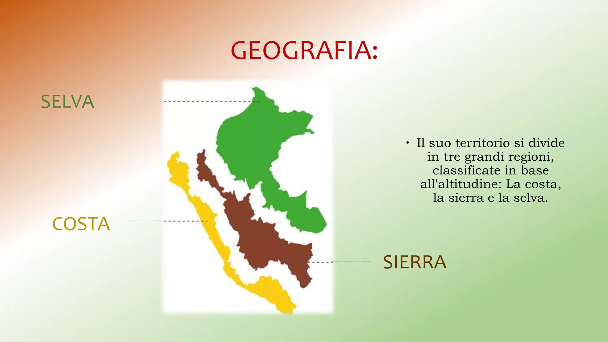 Le 3 regioni del peru | PPT
