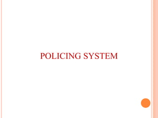 COMPARATIVE MODEL POLICING SYSTEMpptx | PPTX