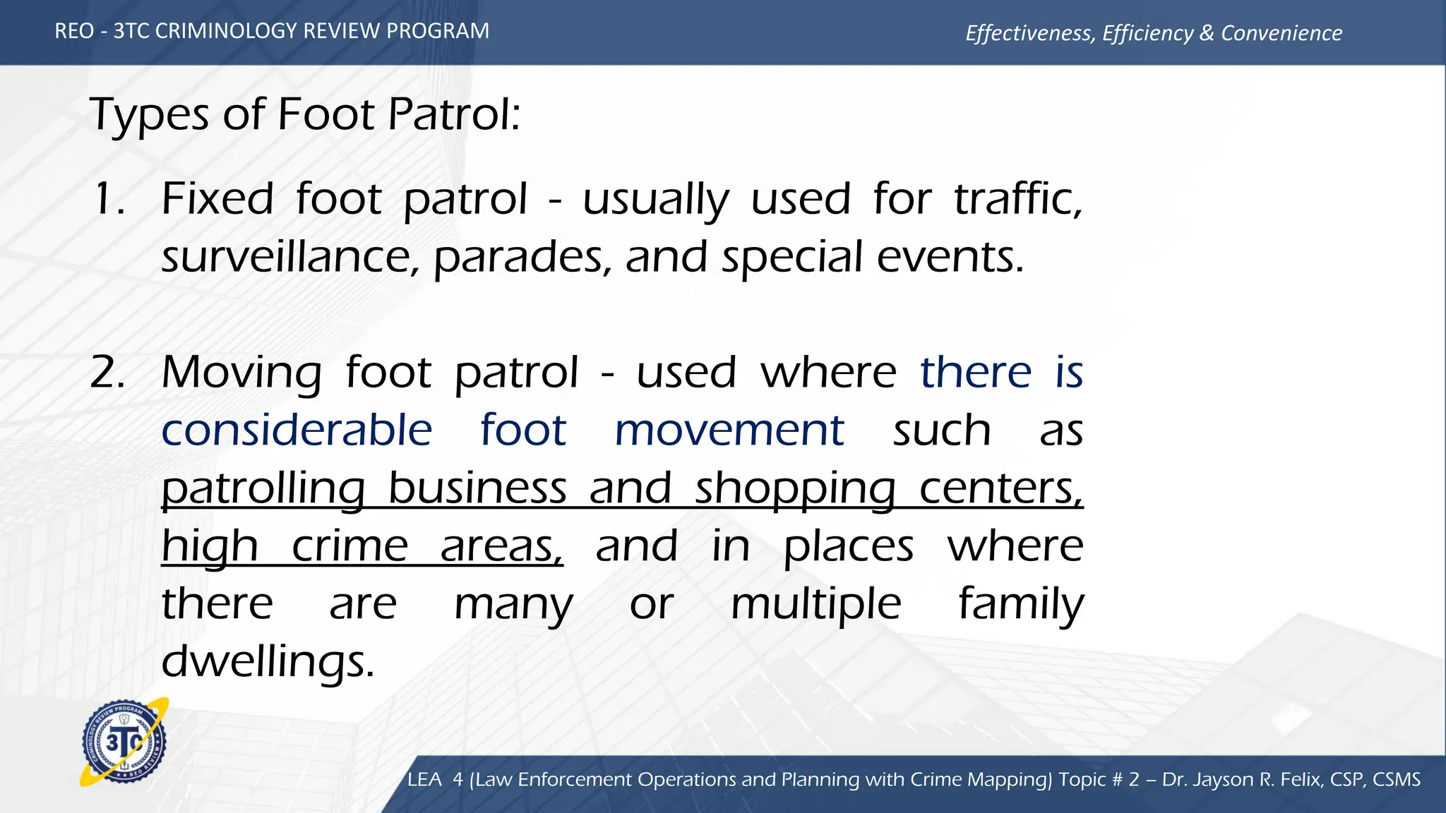 LEA 4- Review ppt 3tc criminology review academy | PDF