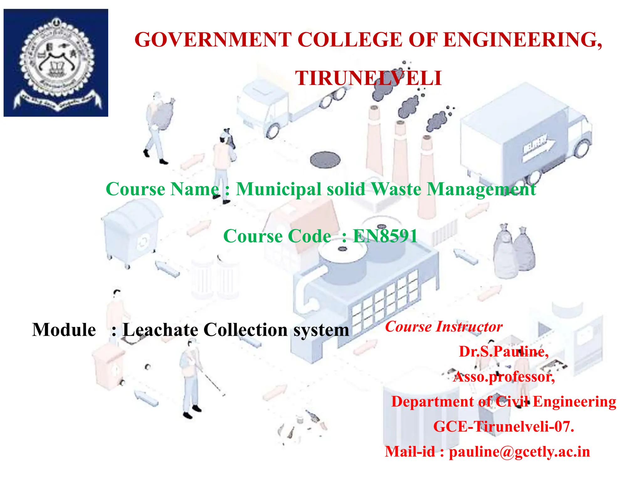 Leachate collection system in municipal solid waste.pptx