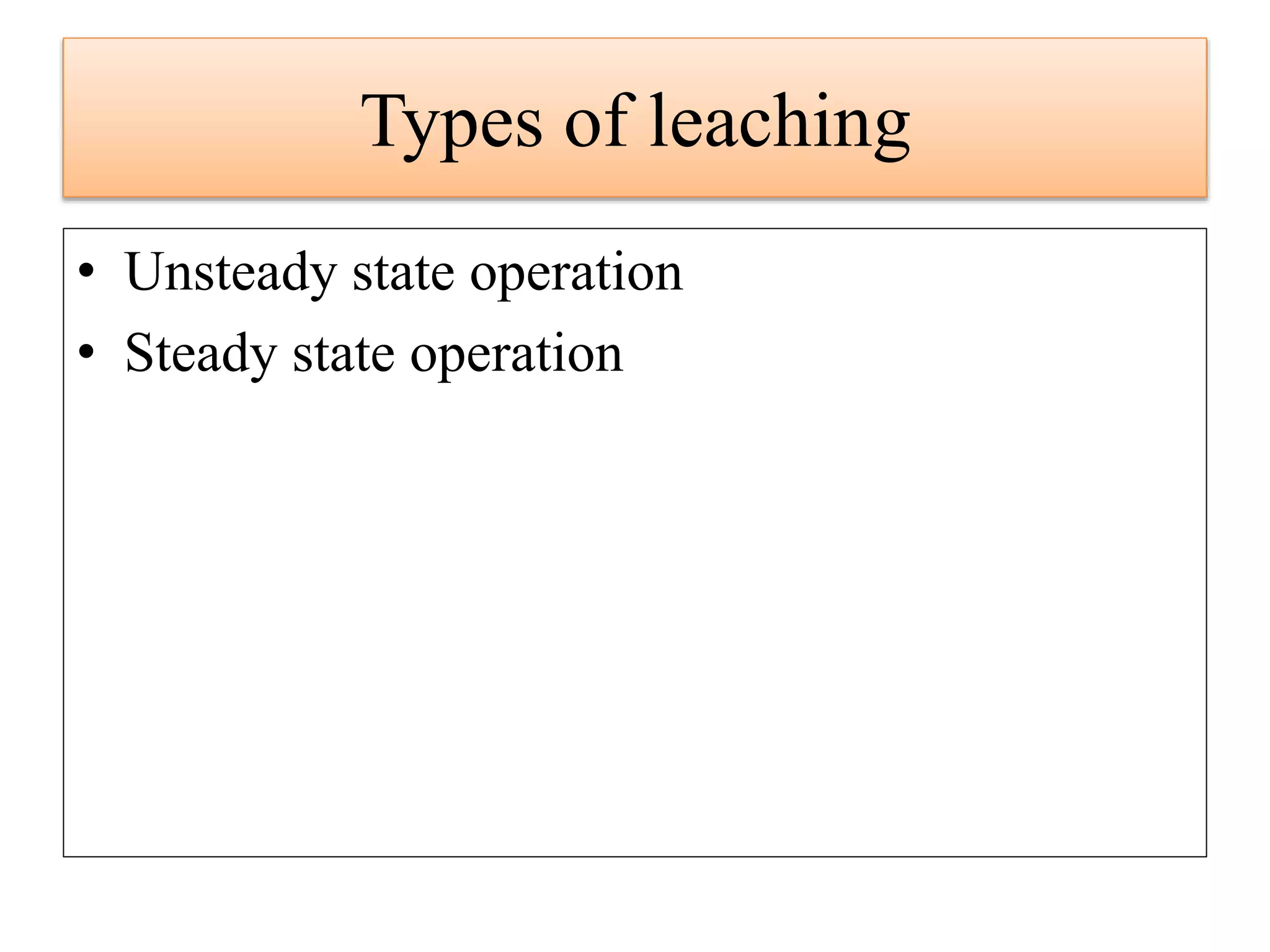 Leaching | PPTX