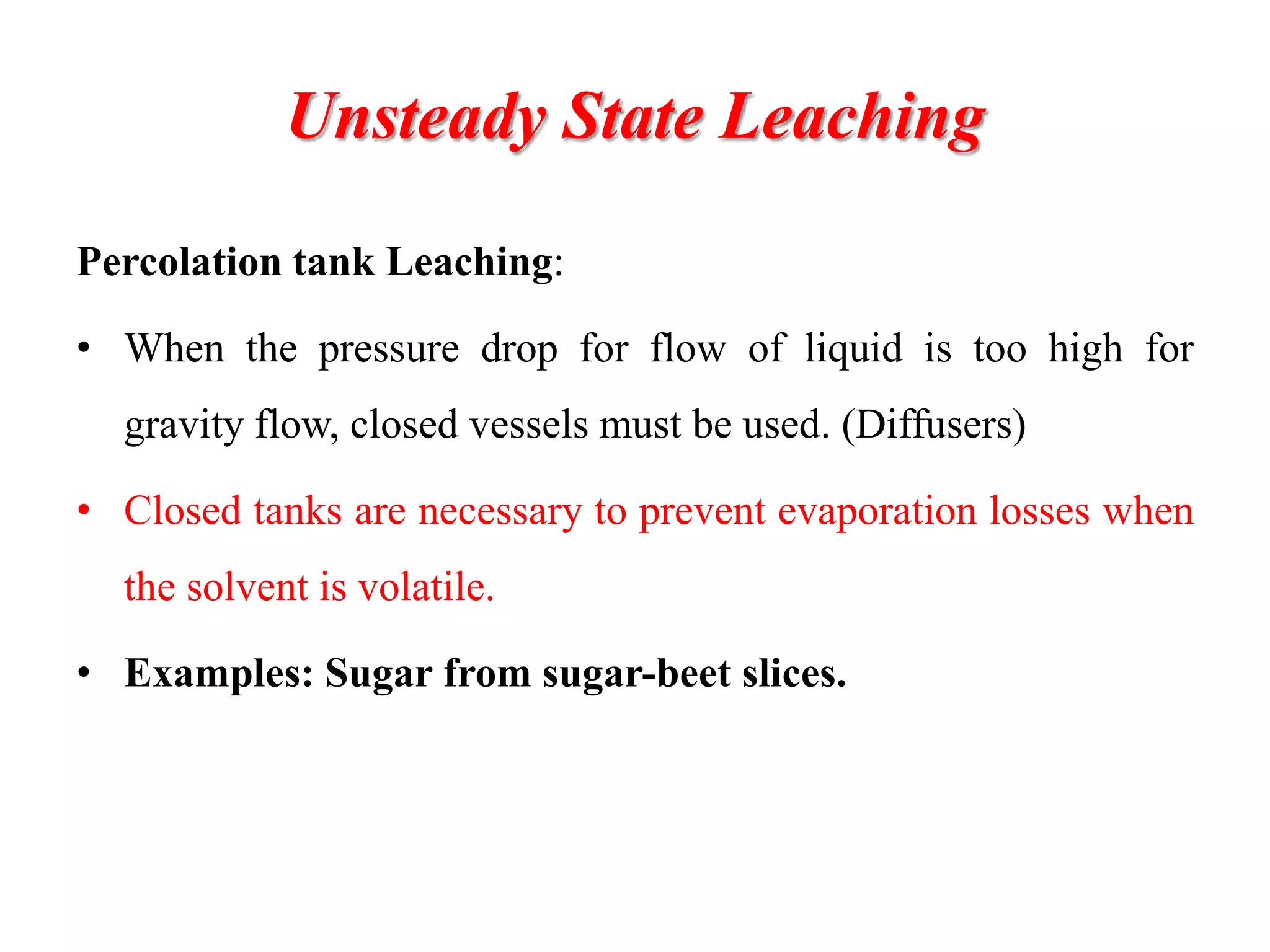 Leaching equipmnts | PPTX