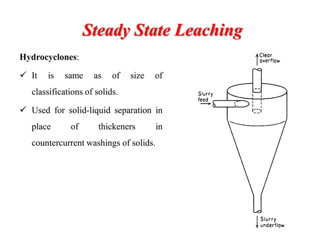 Leaching equipmnts | PPTX | Chemistry | Science