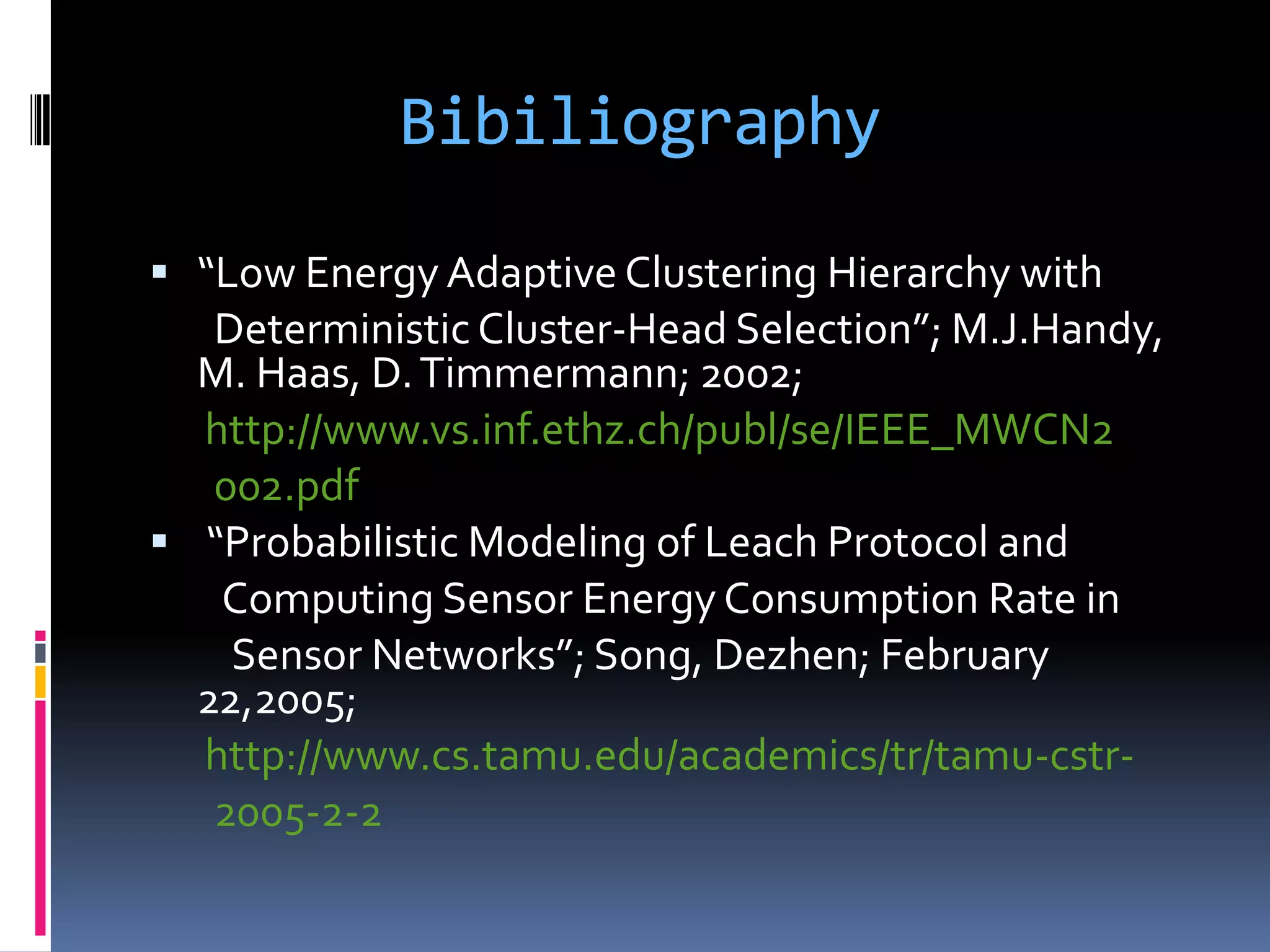 Leach protocol | PPTX