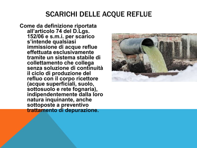 Le acque reflue | PPTX | Indoor Environmental Quality | Home & Garden