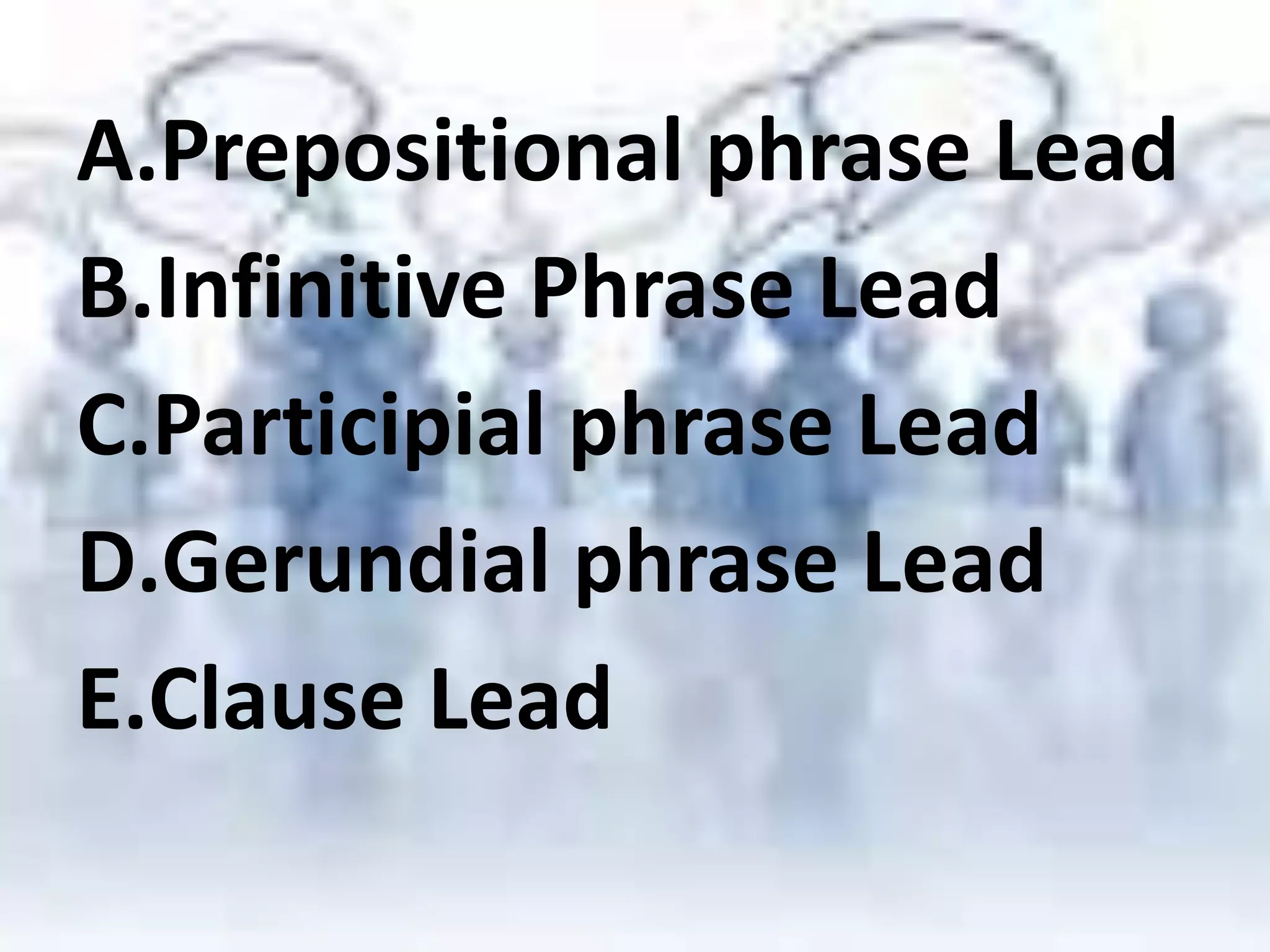 Lead (News) | PPTX