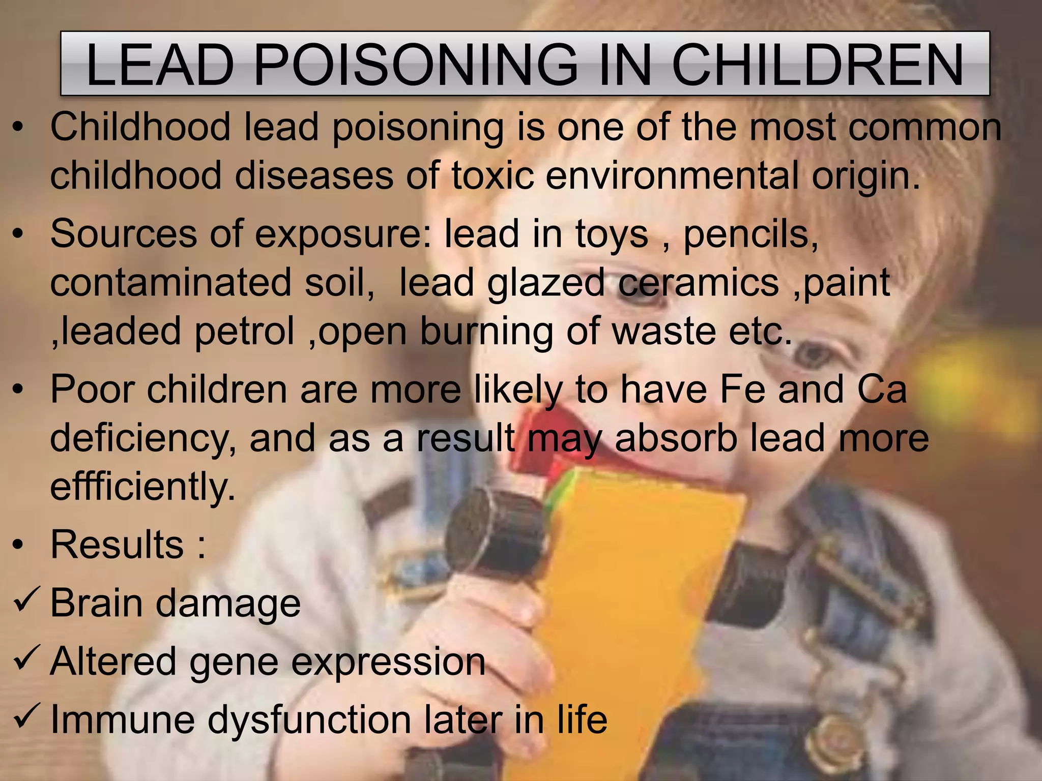 LEAD POISONING | PPTX