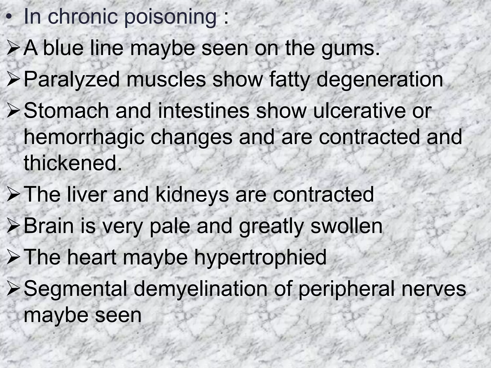LEAD POISONING | PPTX