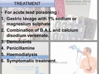 LEAD POISONING | PPTX