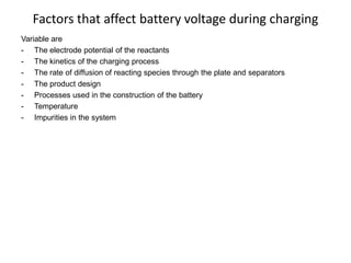 Lead Acid Battery II | PDF